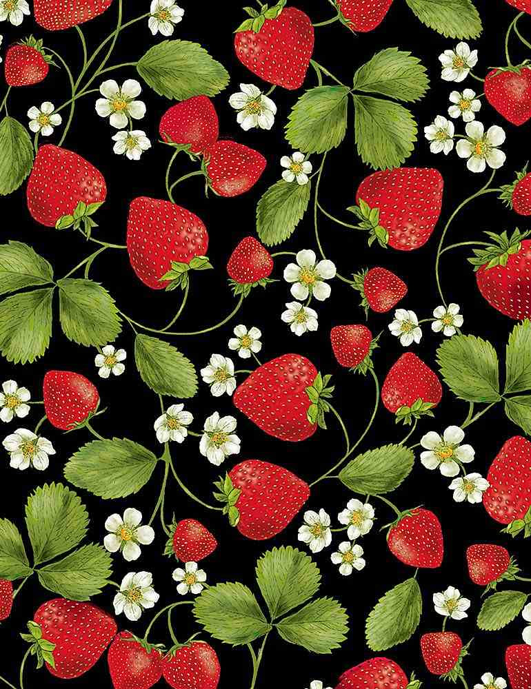 TT Strawberry Vines – Cynthia's Fine Fabrics